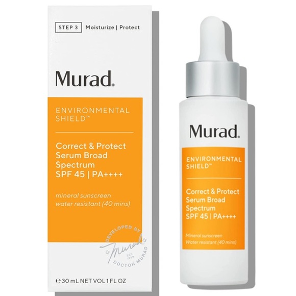 Murad | Skincare | Correct Protect Serum Spf 45 Pa Large Size Oz | Poshmark